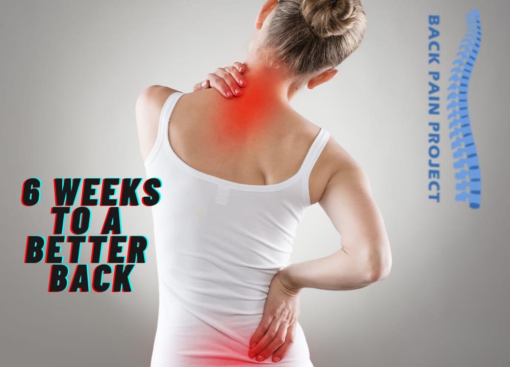 WHAT IS THE 6 WEEKS TO A BETTER BACK PROGRAM? - The Back Pain Project